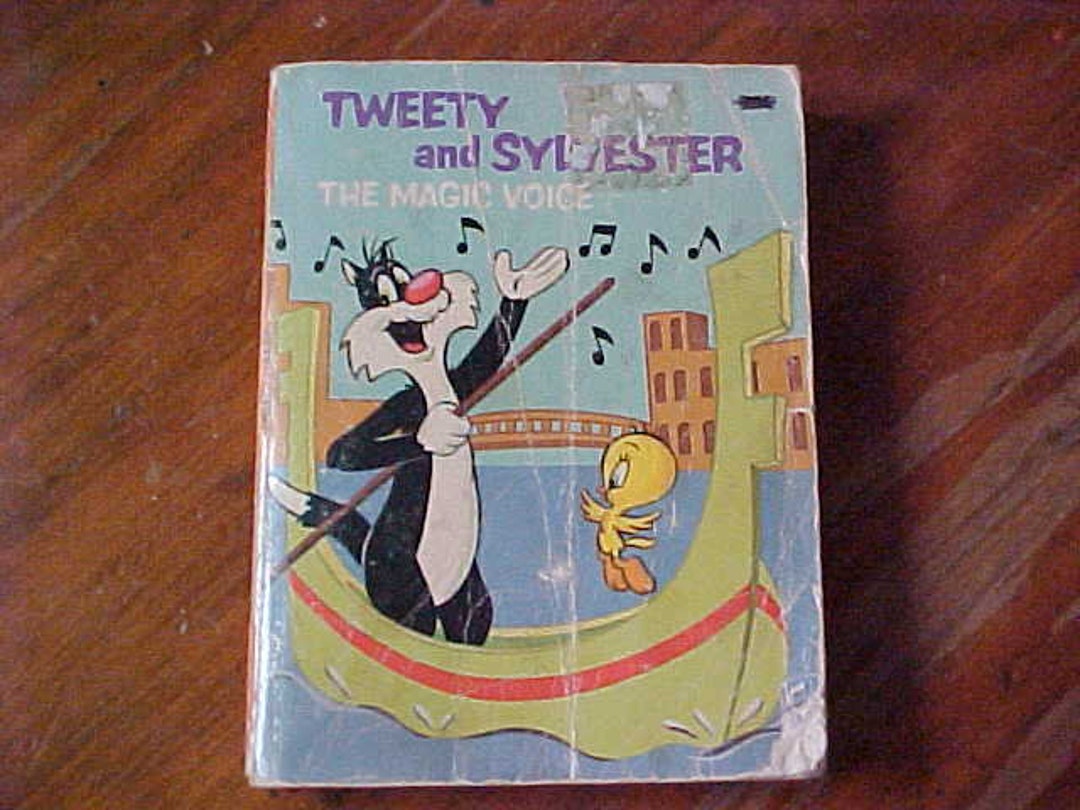 Big Little Book Tweety and Sylvester the Magic Voice a Whitman Book ...