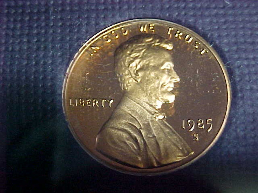 1985 S LINCOLN PENNY PROOF From Proof Set - Etsy