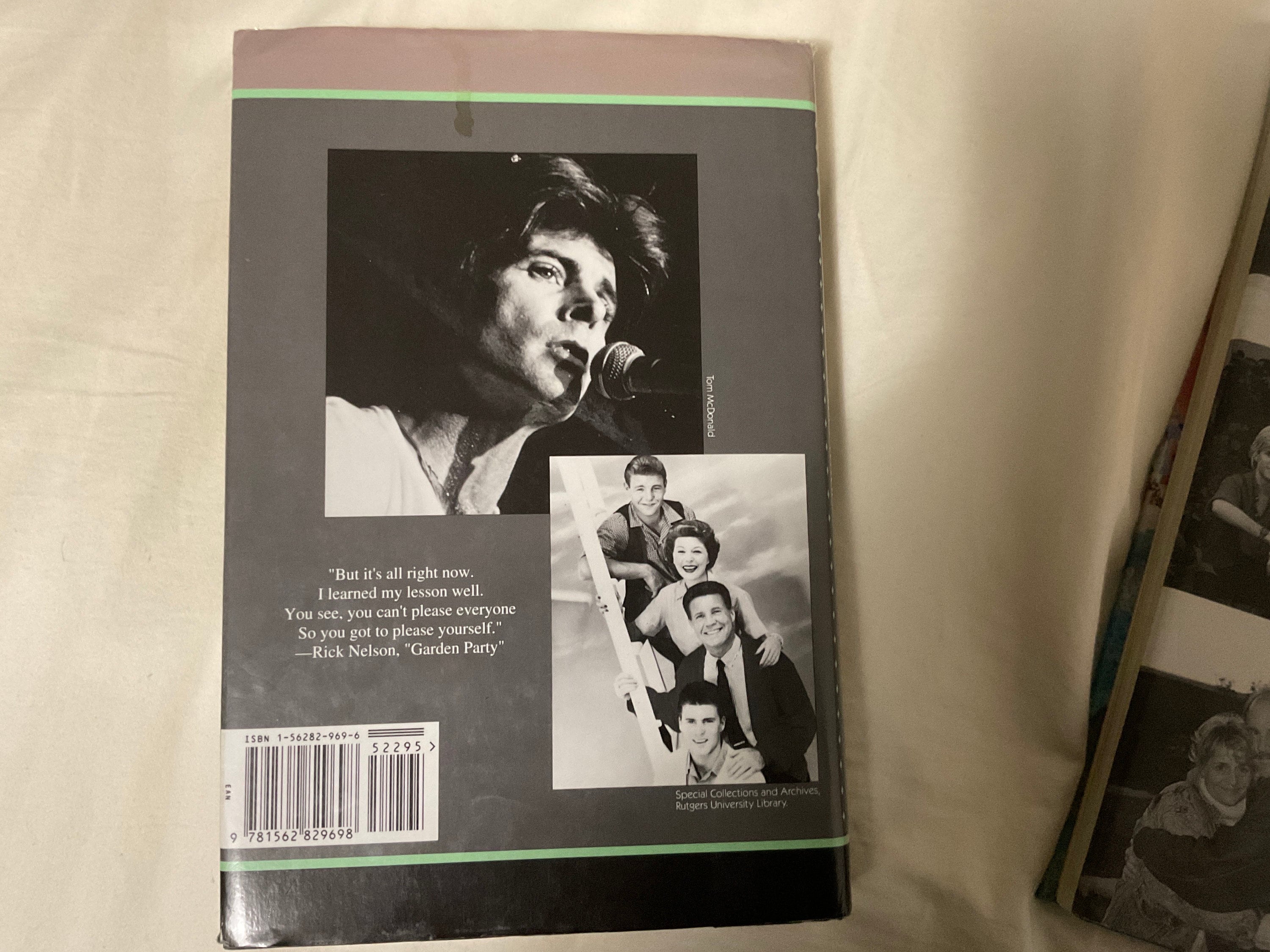 Ricky Nelson the Complete Biography of Rick Nelson Philip Bashe Out of ...