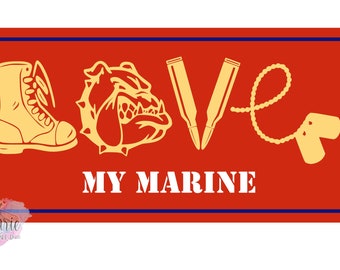 Love My Marine | Etsy