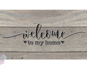 Welcome My Home - Etsy