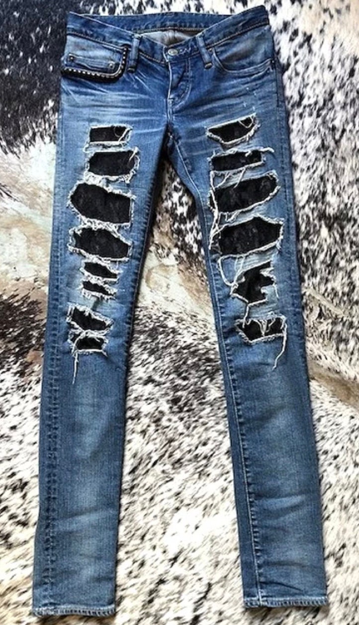 Preloved Hysteric Glamour Tokyo Thrashed Jeans - Etsy