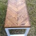 Chevron Bench - Etsy