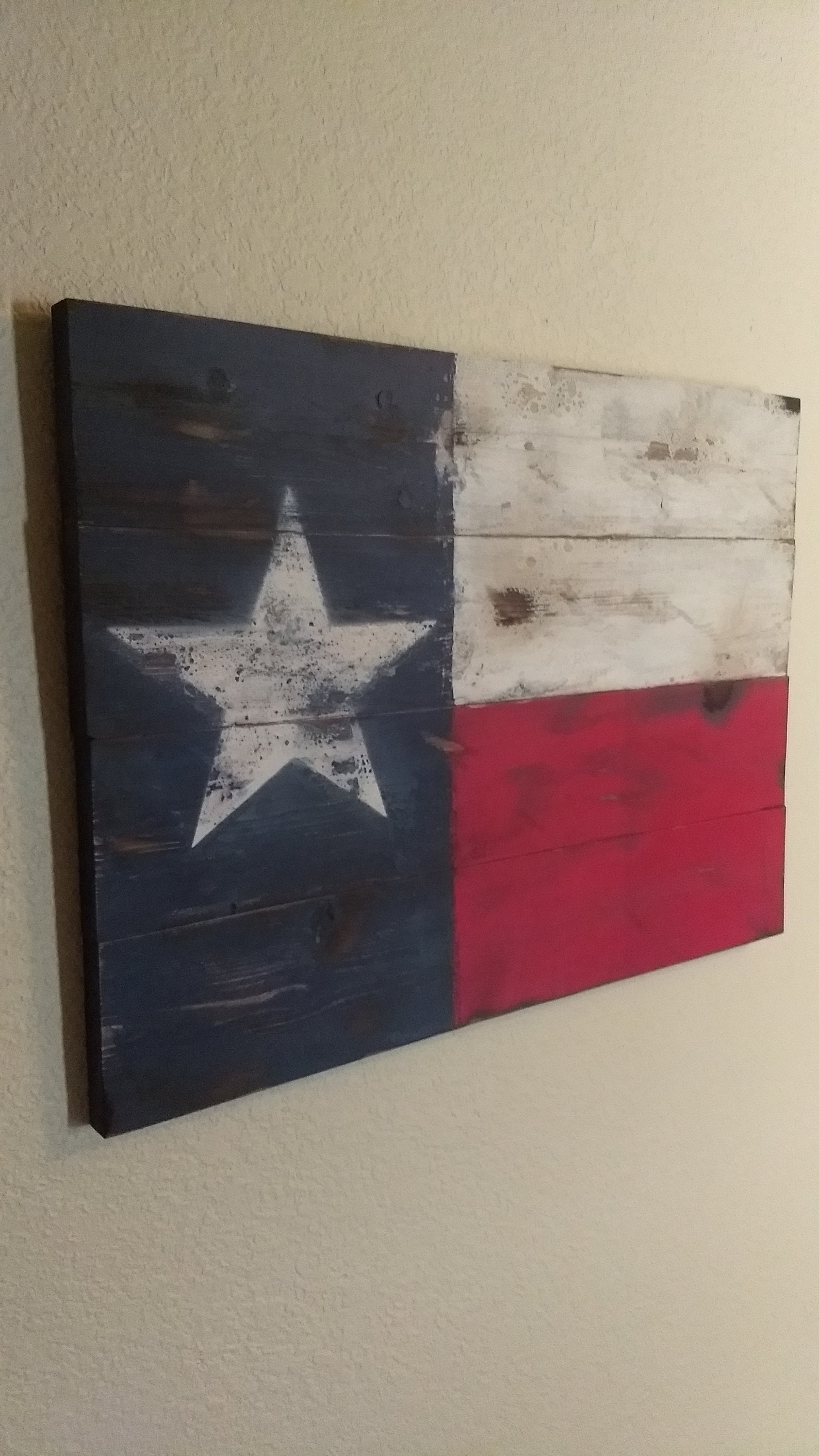 Framed Texas Flag Wall Art - Etsy