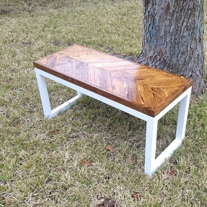 Chevron Bench - Etsy