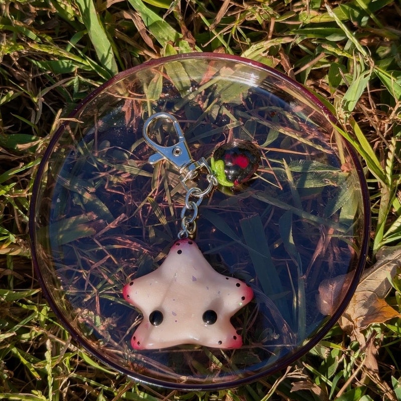 Star Keychain - Etsy