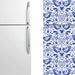 Folk Art Blue Partridge Pattern Magnetic Fridge Skin - Part of Our ...
