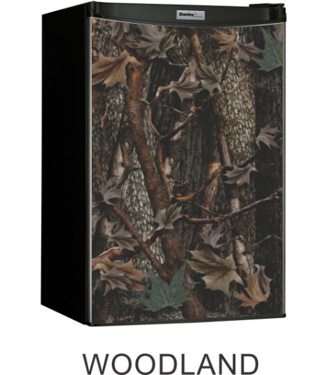 Camo Mini Refrigerator Magnetic Skin Cover - 24" X 30", Great for Dorm ...