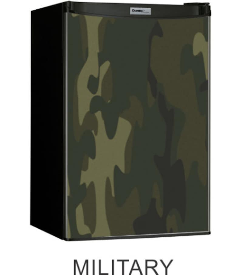 Camo Mini Refrigerator Magnetic Skin Cover 24 X | Etsy