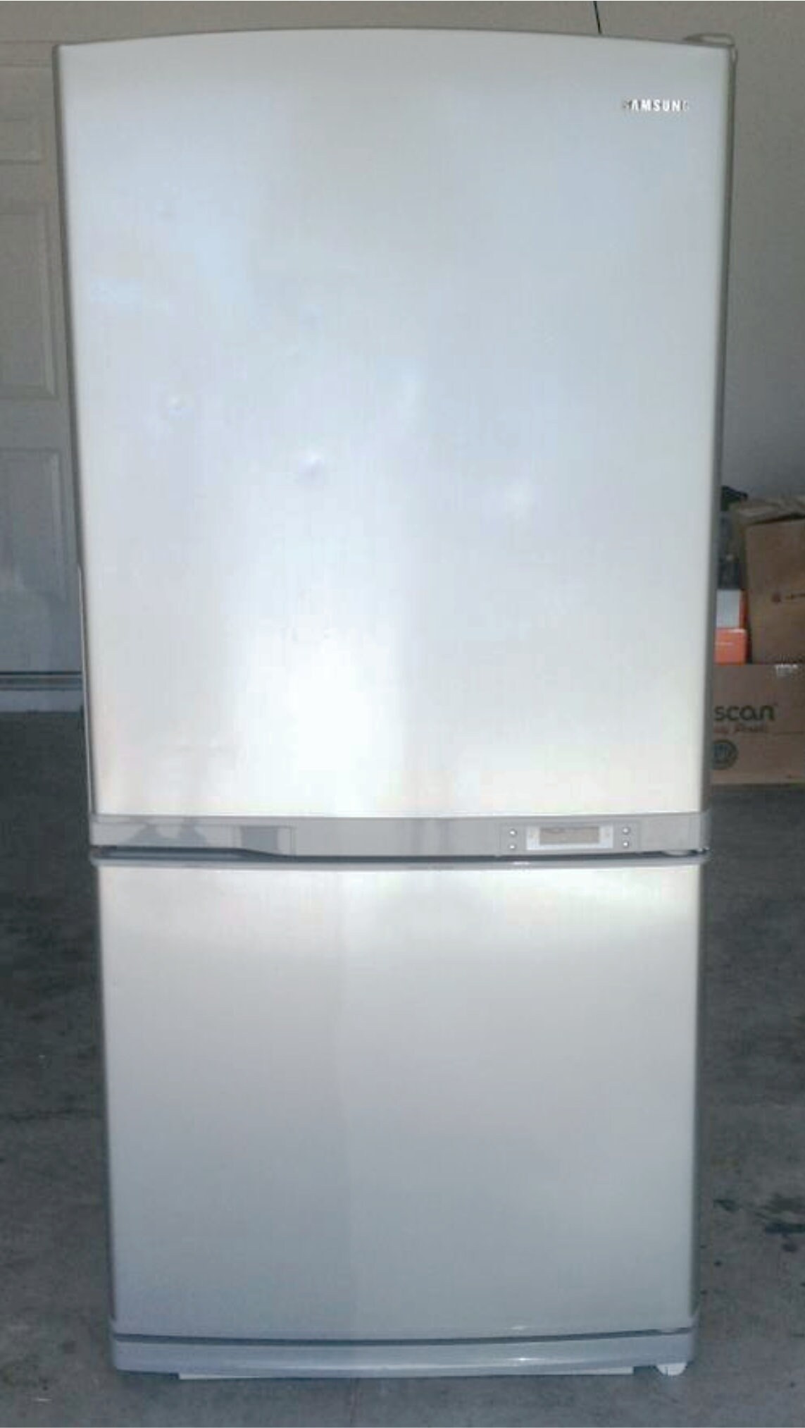 Brushed Stainless Steel Refrigerator Cover - Give Your Old Fridge New ...