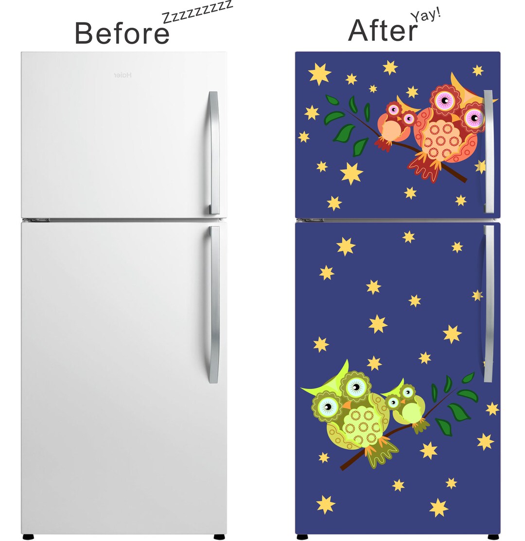 What's the Coolest Trend in Kitchen Renovation? Fridge Skins! Wise ...