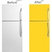 Solid Color Magnetic Vinyl Fridge Skins Cover Your Beat-up Refrigerator ...