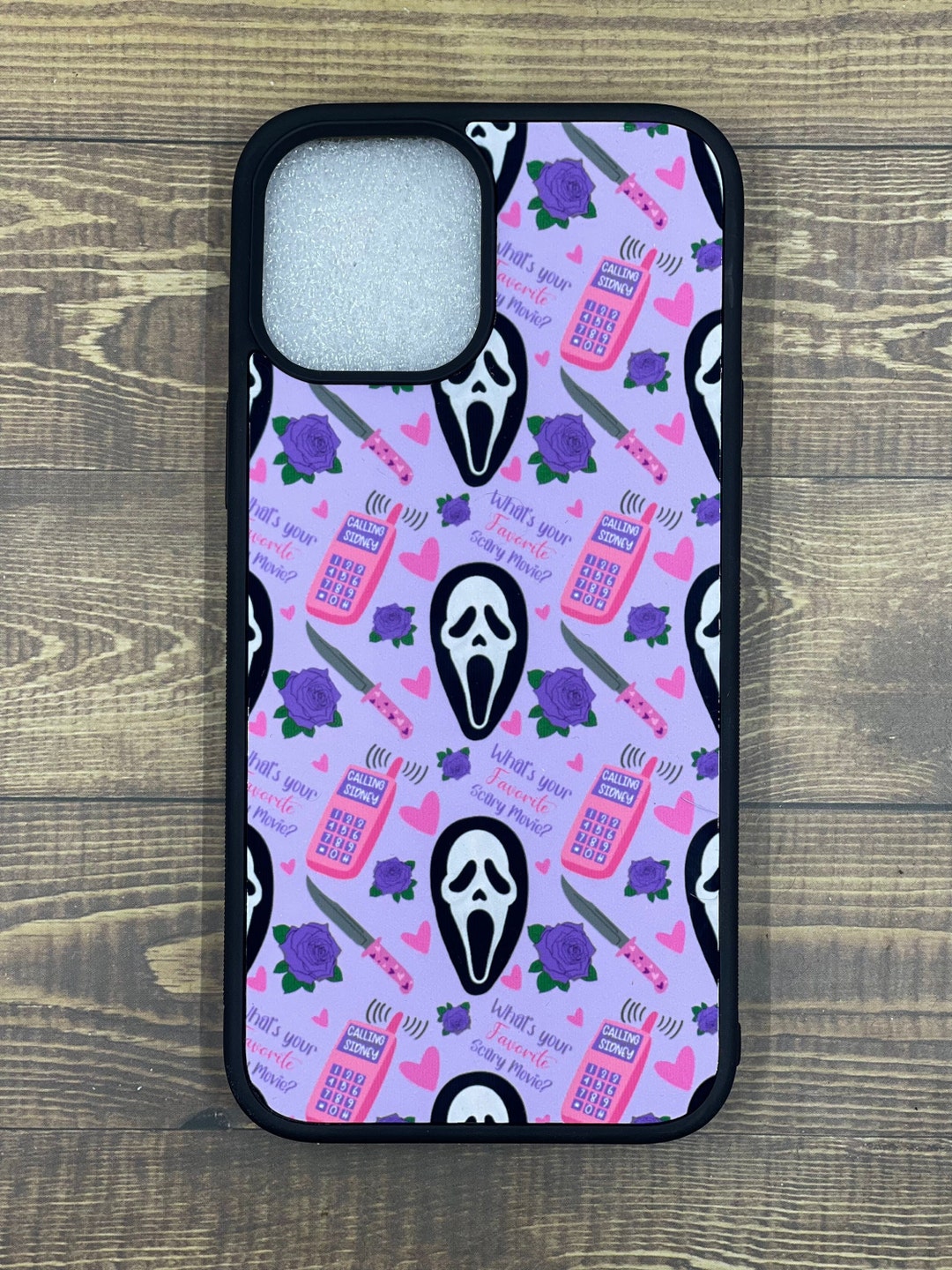 Halloween Phone Case Purple Phone Case Custom Case Spring Time Horror ...