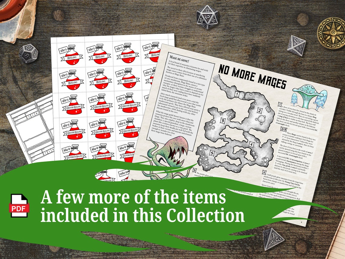 Dnd Printables Complete Collection , All of Our Dnd Printable in One ...