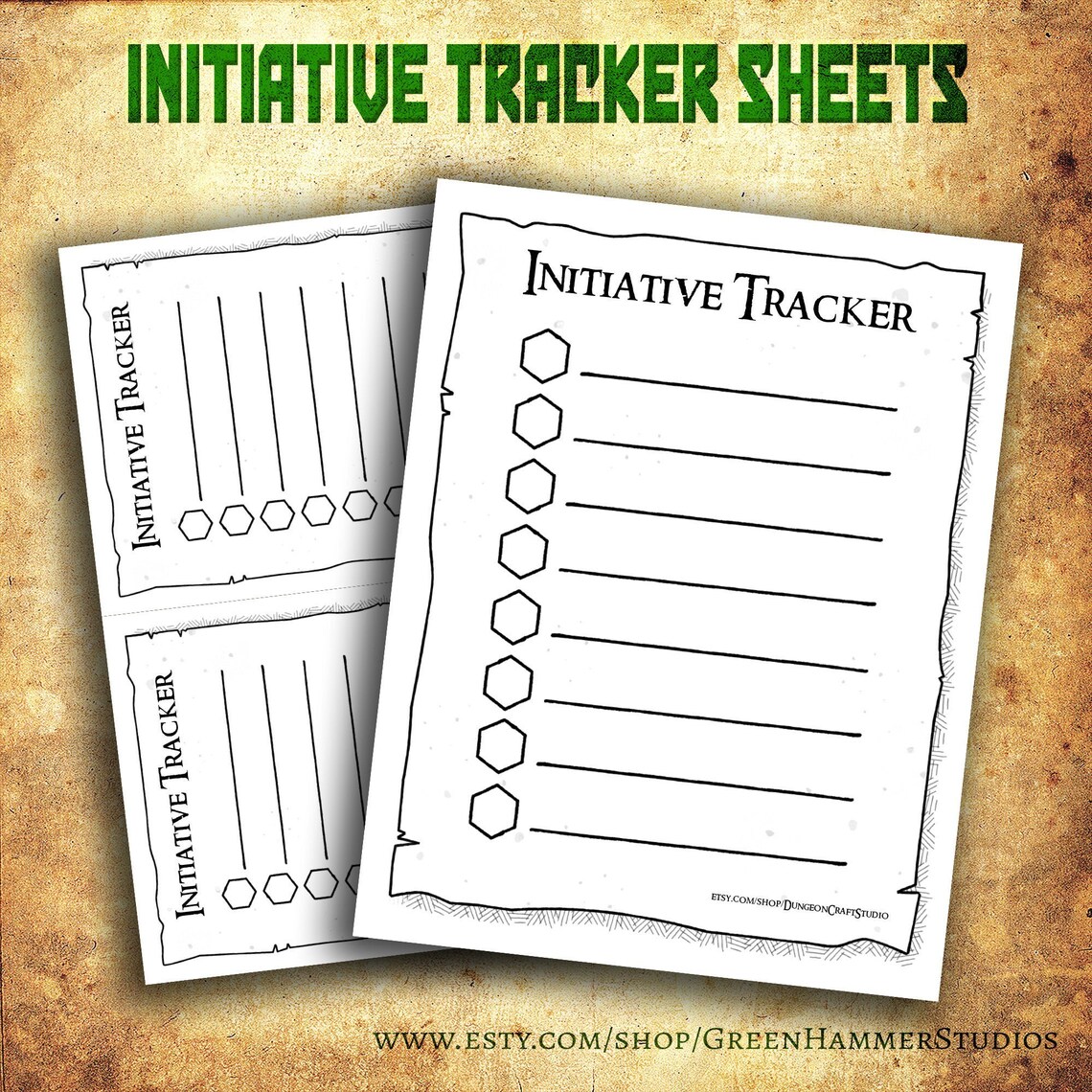 Initiative Tracker DM Tools RPG DnD | Etsy