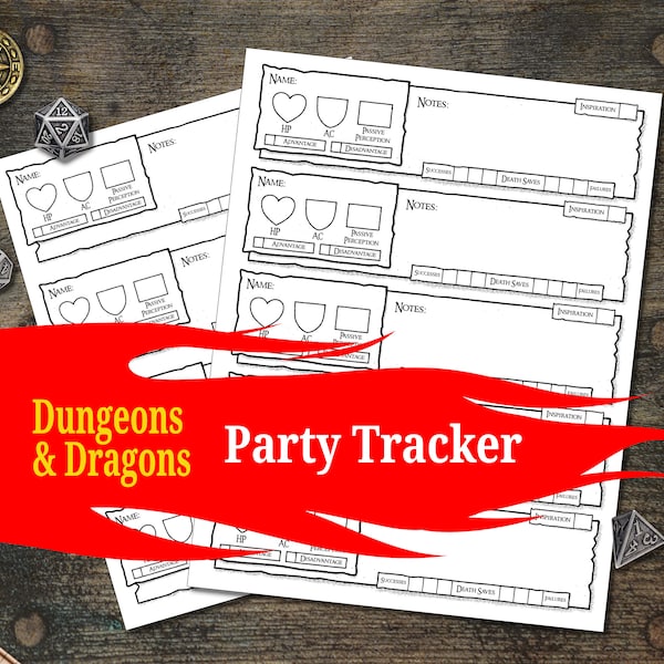 Dnd Party - Etsy