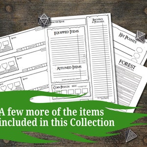 Dnd Printables Complete Collection , All of Our Dnd Printable in One ...