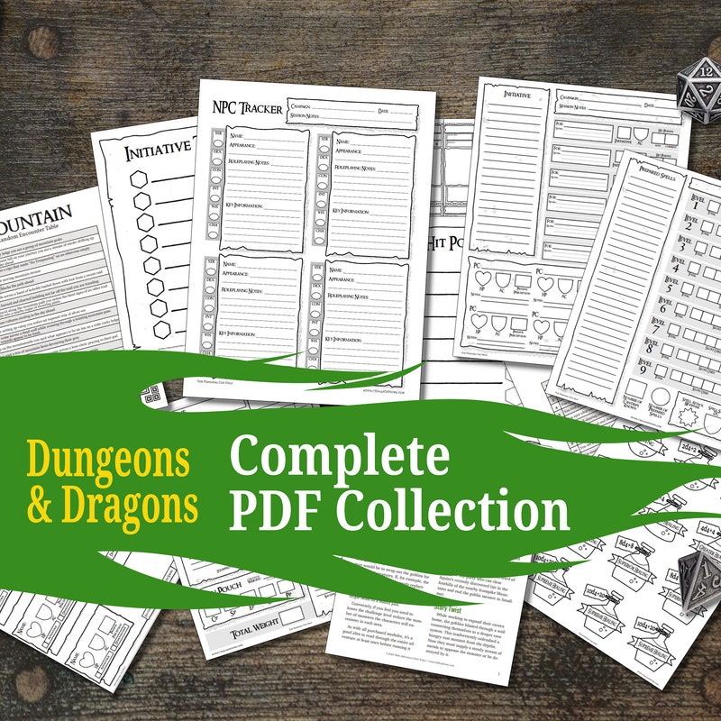 Dnd Binder - Etsy