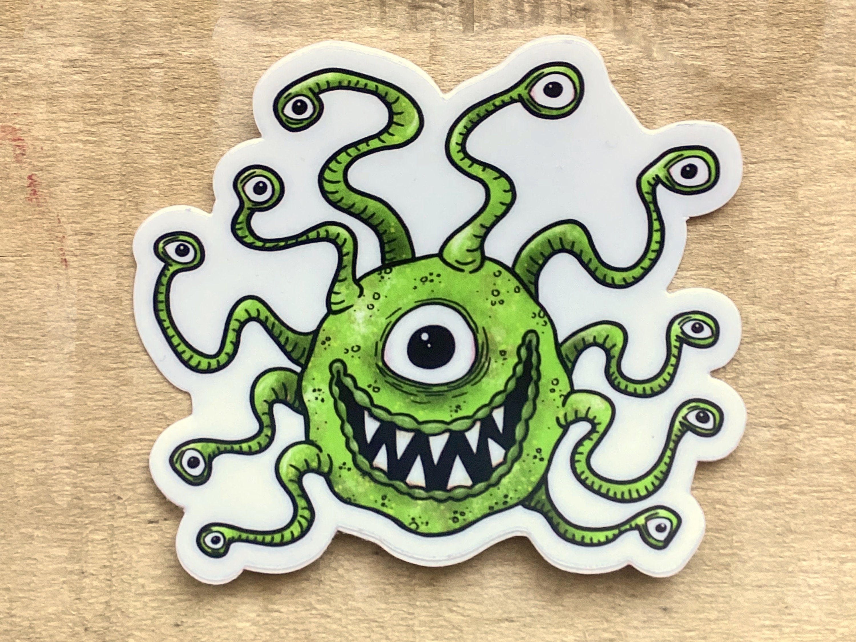 Eye Beast Dnd Sticker Dnd Sticker Tabletop Gaming Sticker RPG Sticker ...