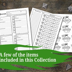 Dnd Printables Complete Collection , All of Our Dnd Printable in One ...