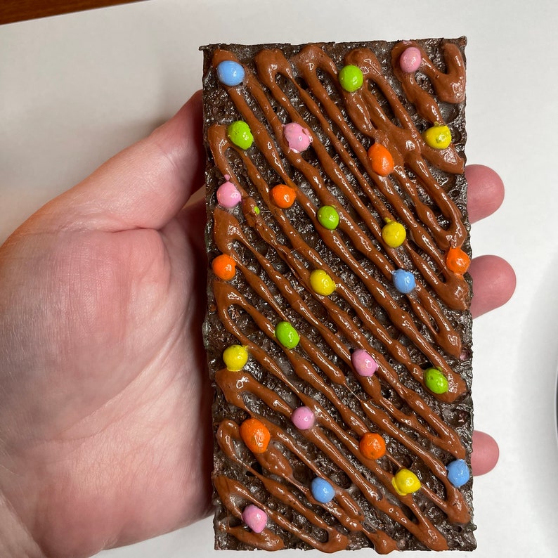 Realistic Brownie Magnet | Realistic Food Magnet | Play Food | Set of 1 ...