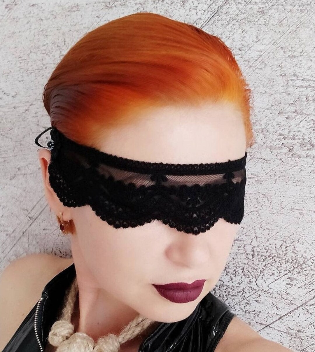 Boudoir Photoshoot Mask, Hen Party Mask, Halloween Mask, See Through ...