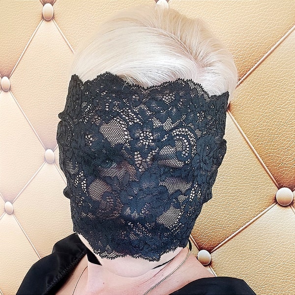 Lace Mask - Etsy