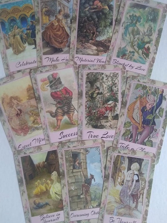 Pre-order Vintage Fairy Tale Oracle Cards Fairy Tale Themed - Etsy