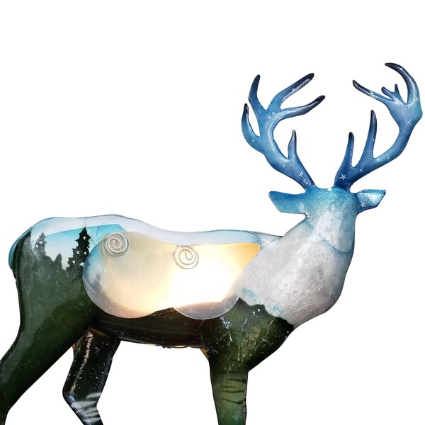 Deer Lamp - Etsy