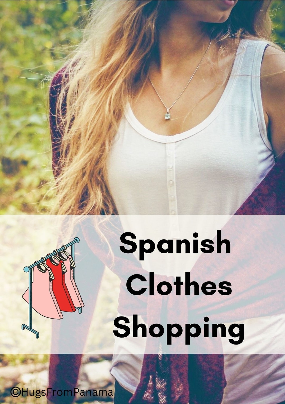 Spanish Clothes Shopping Printable - Etsy