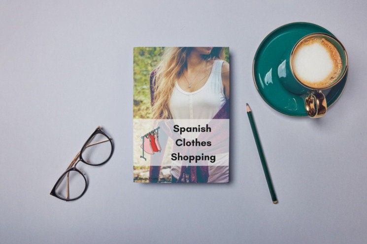 Spanish Clothes Shopping Printable - Etsy