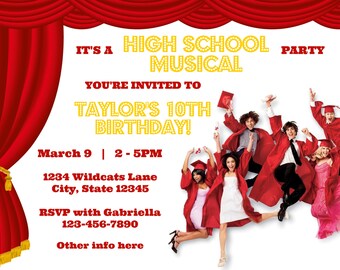 Bet on It High School Musical Card Troy Bolton Zac Efron - Etsy