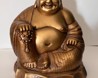 Plaster Buddha - Etsy