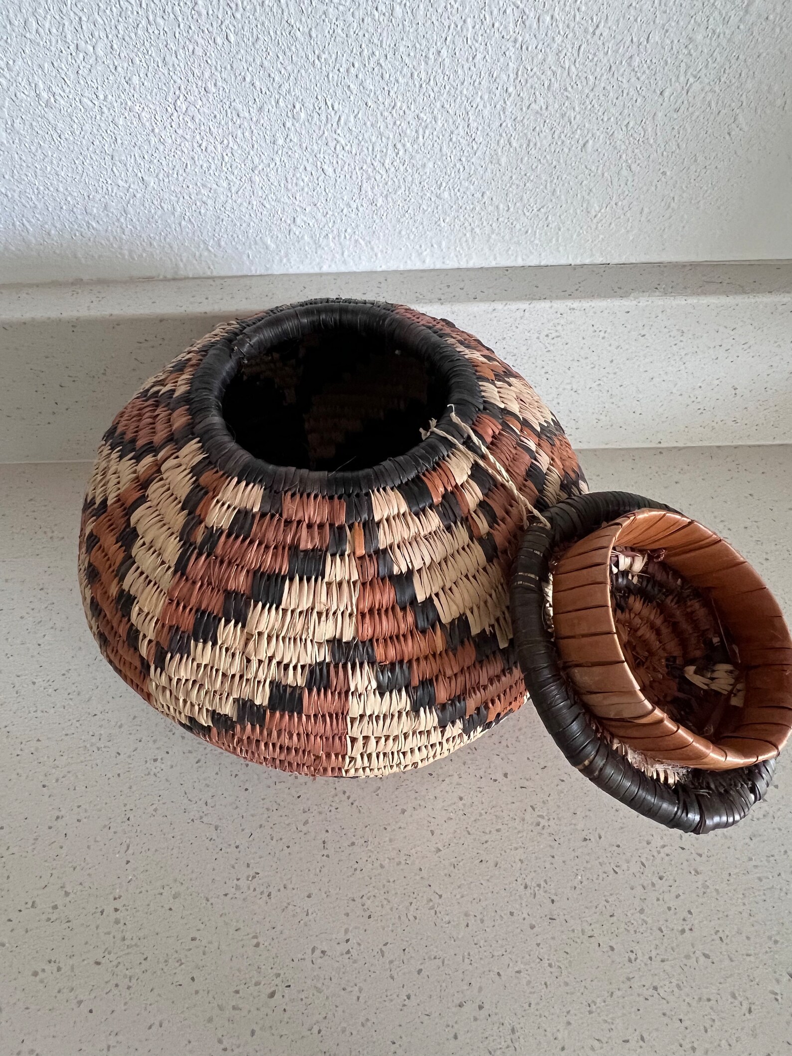 Vtg Zulu African Basket Ukhamba - Etsy