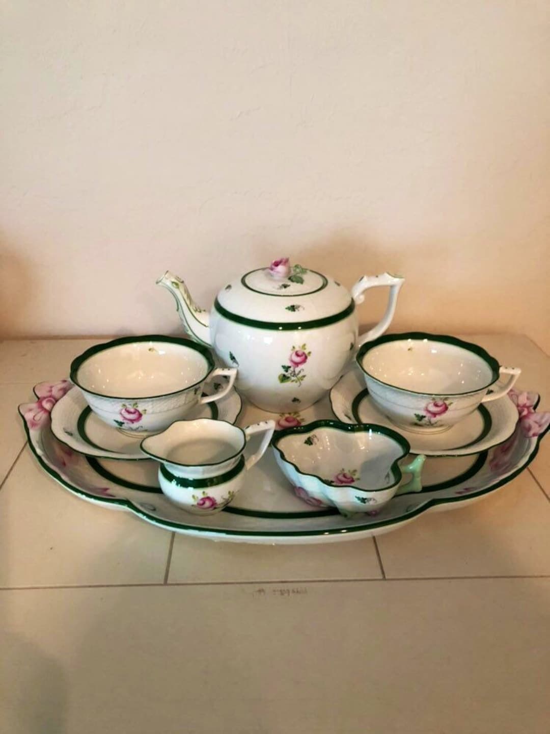 Herend Tête-à-tête Tea Service - Etsy