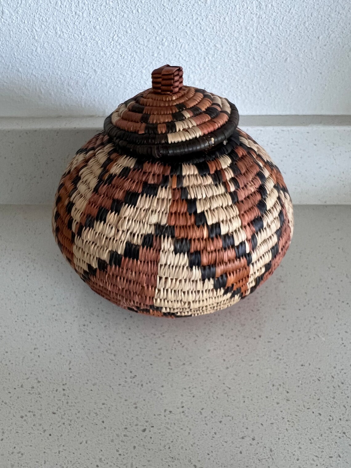 Vtg Zulu African Basket Ukhamba - Etsy