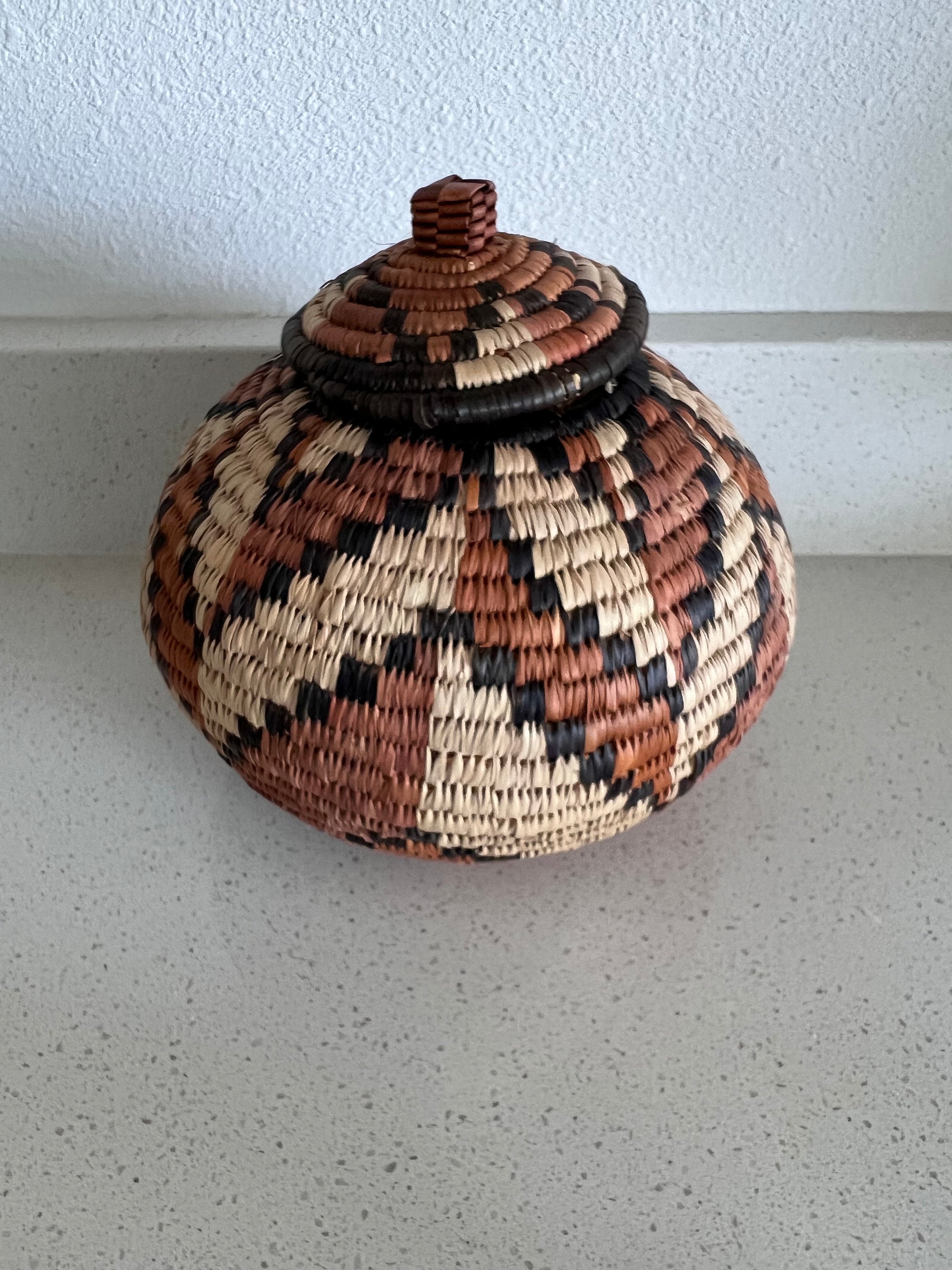 Vtg Zulu African Basket Ukhamba - Etsy