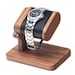 Mahogany Wood Watch Stand With Box, Wooden Watch Display for Men, Watch ...