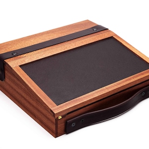 Mahogany 'small' Writing Slope: Colonial Style Stationery Box ...