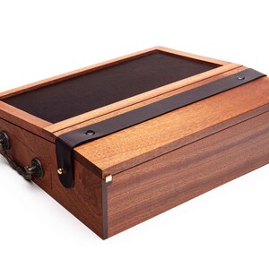 Mahogany 'small' Writing Slope: Colonial Style Stationery Box ...