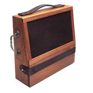 Mahogany 'small' Writing Slope: Colonial Style Stationery Box ...