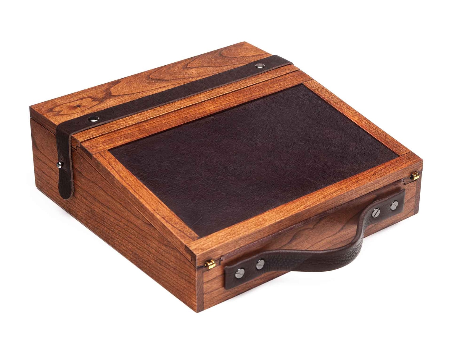 A Small Cherry Wood Writing Slope Perfect Gift for a - Etsy