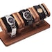 Mahogany Wood Watch Stand for Three Watches, Watch Display Watch ...