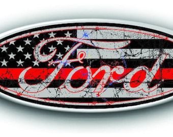 Ford emblem sticker | Etsy