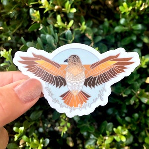Eagle Sticker// Vinyl Sticker// Waterproof Sticker - Etsy