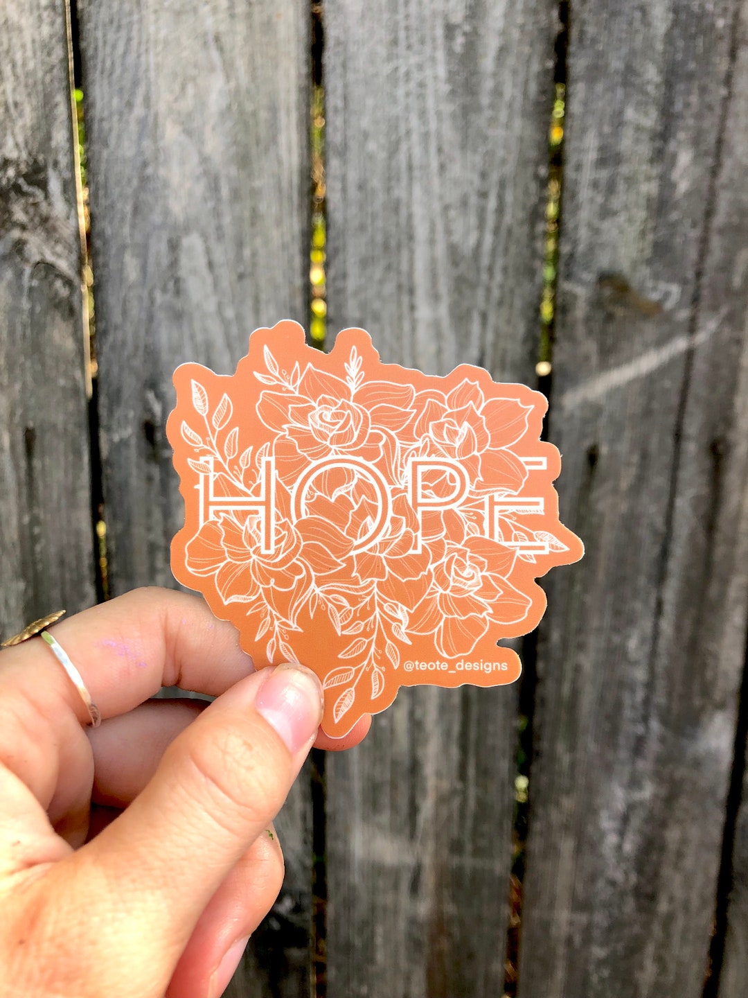 Hope Sticker// Vinyl Sticker// Waterproof Sticker - Etsy
