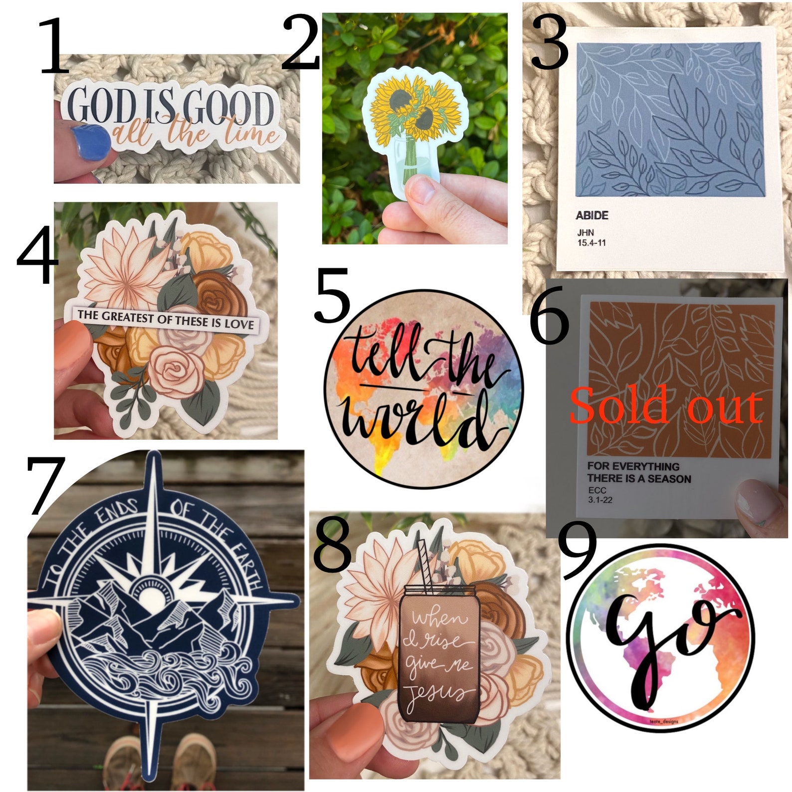 Custom Sticker Pack // Pick Your Own// Vinyl Stickers// Laptop - Etsy