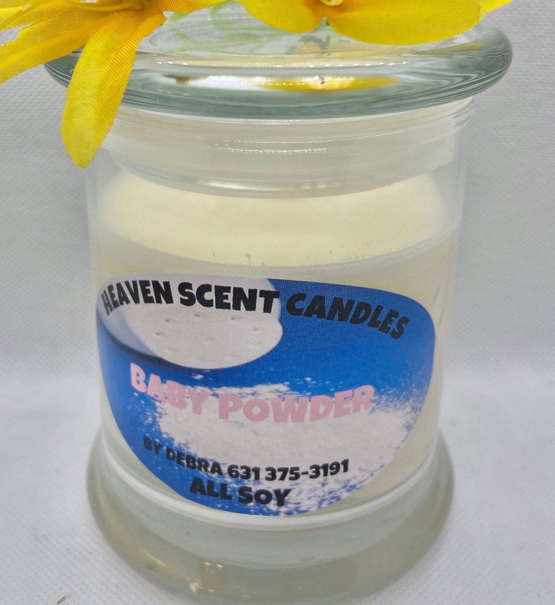 Baby Powder Scented Candle, Baby Powder, Scented Candles, Container ...