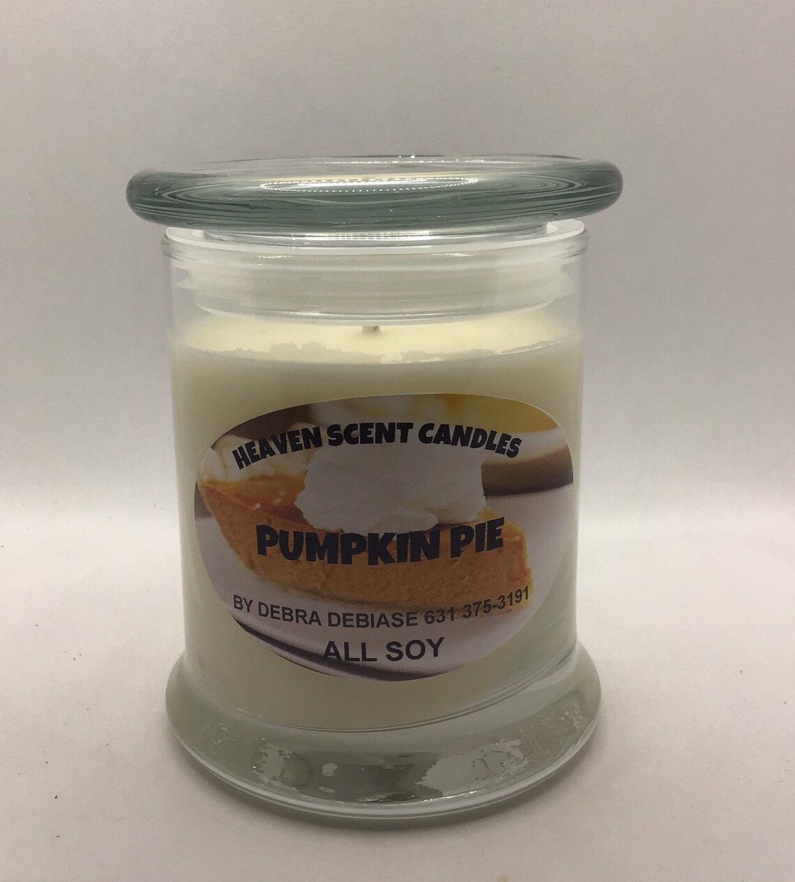 Pumpkin Pie Candle Pumpkin Soy Candle Food Scented Candle - Etsy