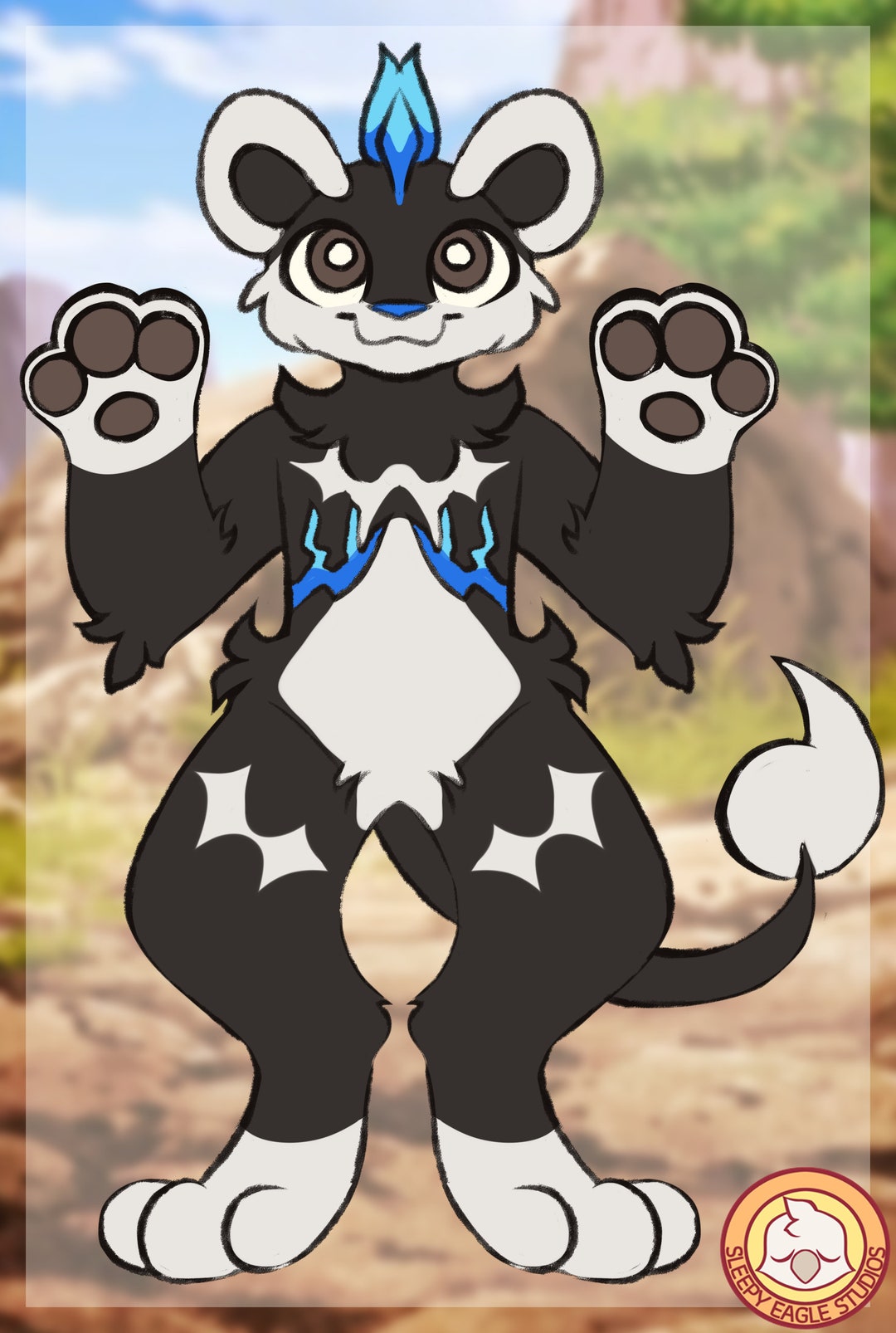 Litleo Inspired Fursona Adoptable Design - Etsy